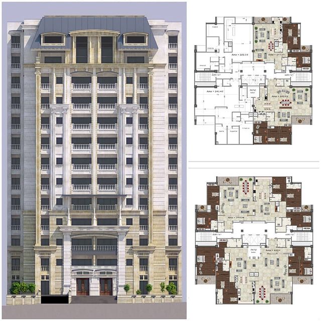 Architecture design for Residential Tower in Velenjak, Tehran, Iran ...